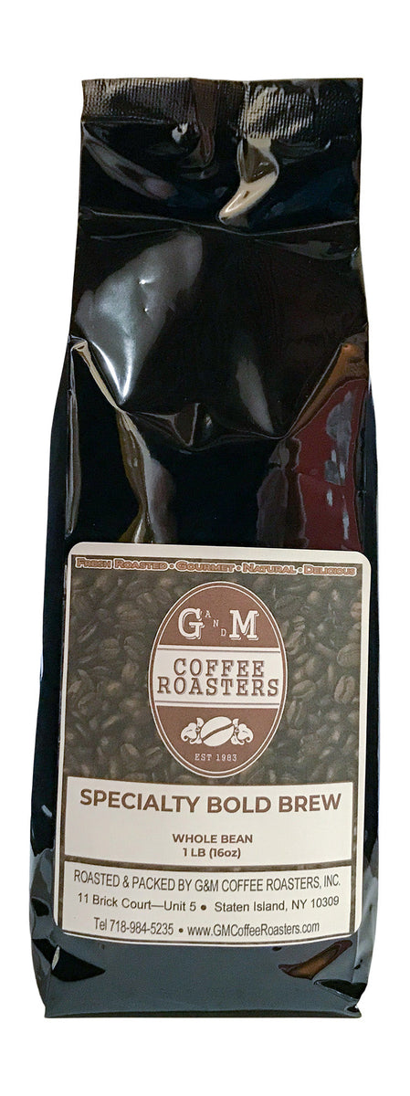 Bold Brew - 1lb. | Best Price in 2024 at G&M COFFEE ROASTER, INC